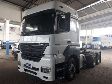 Mercedes Benz Axor 2644 2008 Teixeira Caminhões e Guindastes