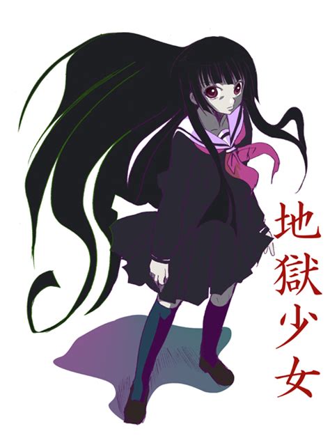 Enma Ai Jigoku Shoujo Drawn By Sawano Akira Danbooru