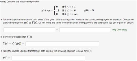 solved points consider the initial value problem y 4y