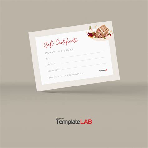 Gift Certificates Free Templates