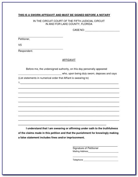 South African Police Service Affidavit Form AffidavitForm Net