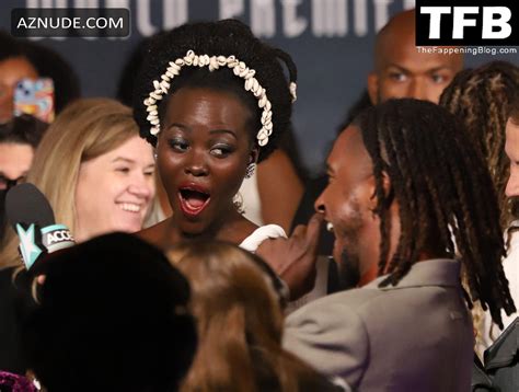 Lupita Nyongo Sexy Seen Flaunting Her Stunning At The Black Panther