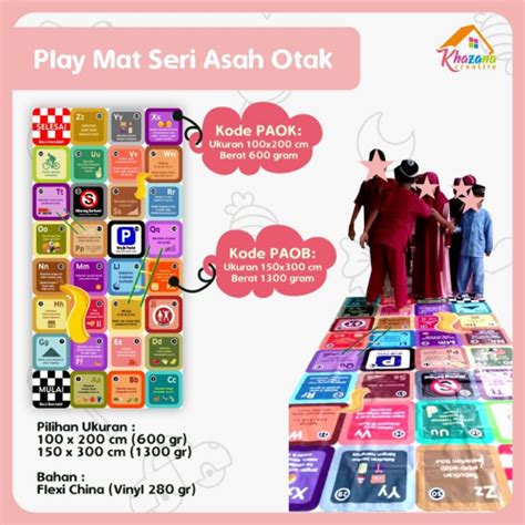 Jual Playmat Asah Otak Ular Tangga Raksasa Shopee Indonesia