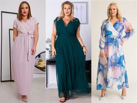 Sukienki na wesele plus size Te 3 fasony są modne i wyszczuplają