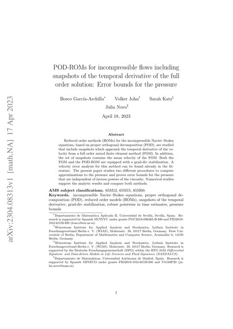 pdf pod roms for incompressible flows including snapshots of the temporal derivative of the