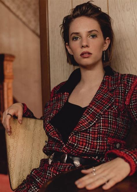 Maya Hawke See Through Tits No Bra In Nylon Magazine Photos