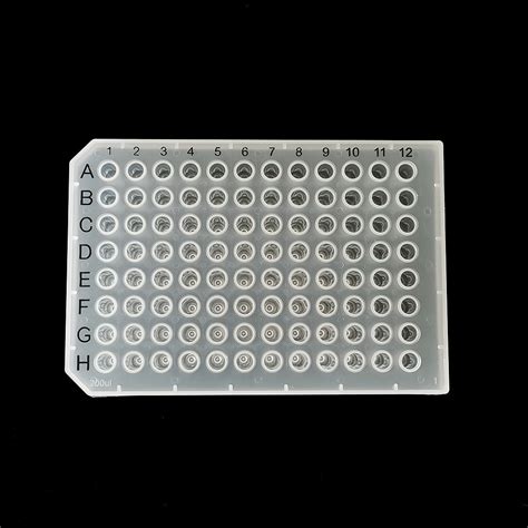 Disposable Plates 0 2ml 96 Well PCR Plate Half Skirt Fit For Abi PCR