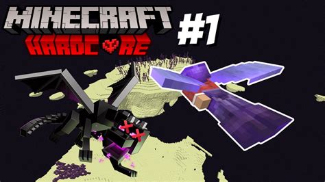 I Beat The Ender Dragon In Minecraft Hardcore YouTube