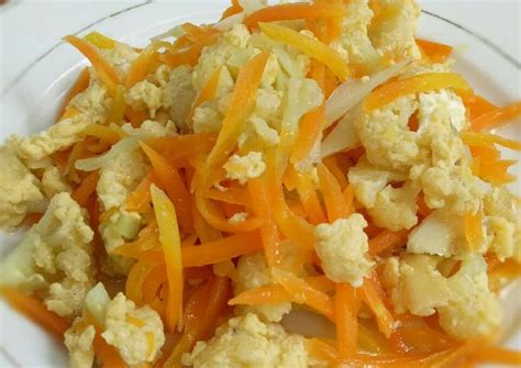 Resep Orak Arik Wortel Kembang Kol Telur Oleh Nikmah Cookpad