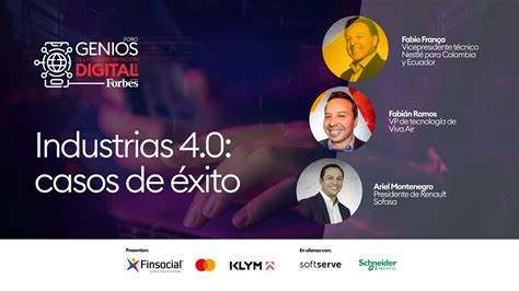 Industrias 4 0 casos de éxito YouTube