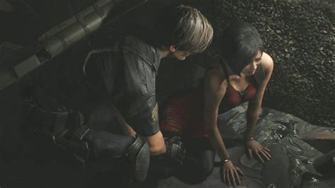 Leon Rescues Ada Resident Evil 2 Remake YouTube