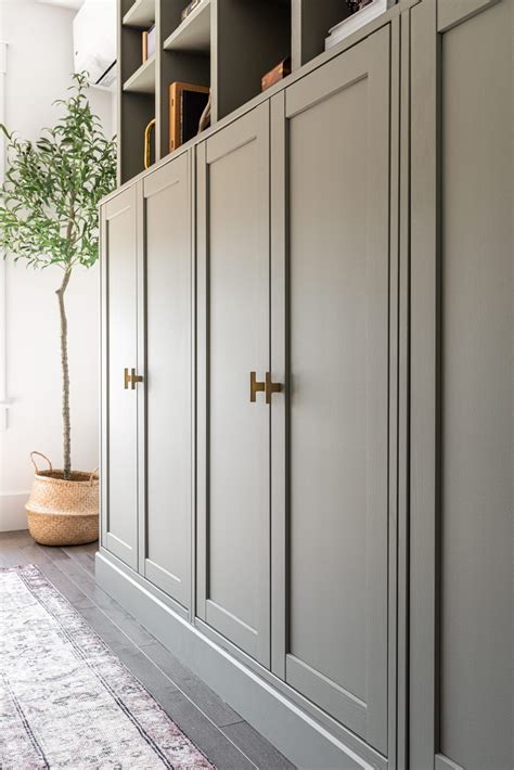 Home Office Ikea Hack Using Havsta Cabinets And Billy Bookcases Artofit