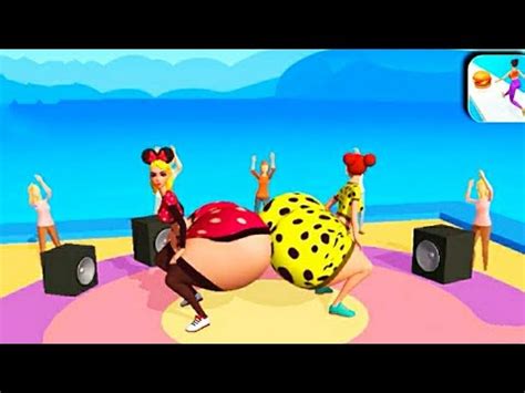 Butt Race Game Gameplay Mobile Walkthrough Twerk Race Gameplay YouTube