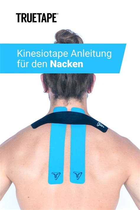 Kinesiotape Anleitung für den Nacken Kinesiology taping Kinesio