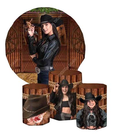 PAINEL REDONDO CAPAS CILINDROS TECIDO SUBLIMADO ANA CASTELA Shopee