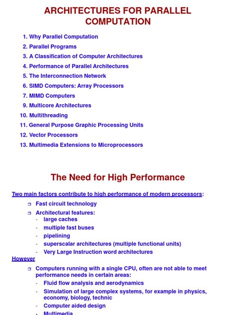 lect11 12 parallel download free pdf central processing unit parallel computing