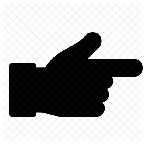 Pointing Finger Icon Free Icons Library