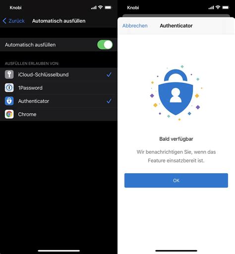 microsoft authenticator künftig mit autofill funktionalität für ios