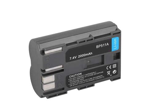 CANON BP511A Vervangende Accu S Oplaadbare Batterij