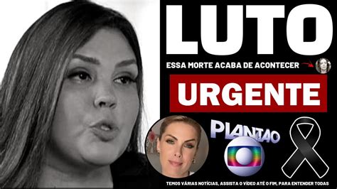 GRANDE ATRIZ DA GLOBO NOS DEIXOU Cantora Simony Lutando Pela Vida