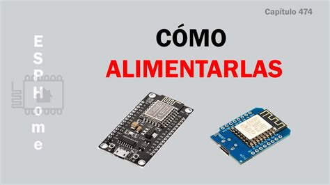 Cómo ALIMENTAR placas ESP YouTube