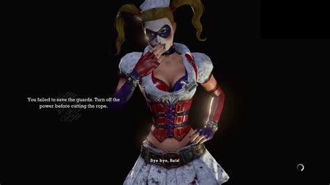 Batman Return To Arkham Asylum Harley Quinn Game Over Screens High