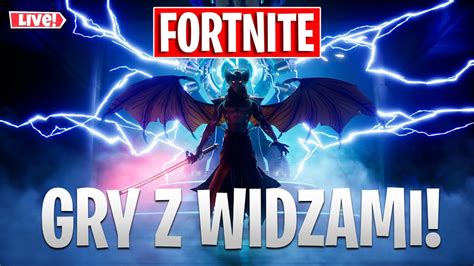 LIVE FORTNITEMARES CUSTOMY GRY Z WIDZAMI EpicPartner Fortnite