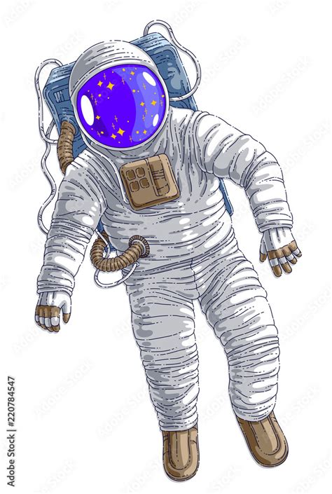 Real Outer Space Suit Drawing