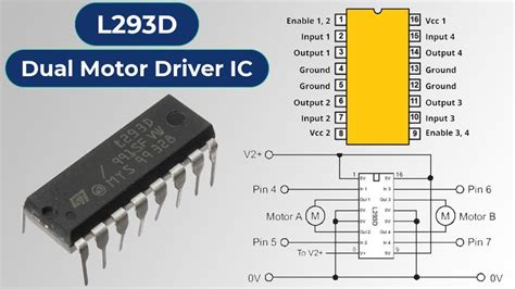 L D Motor Driver Ic Pinout Datasheet And Specification Off