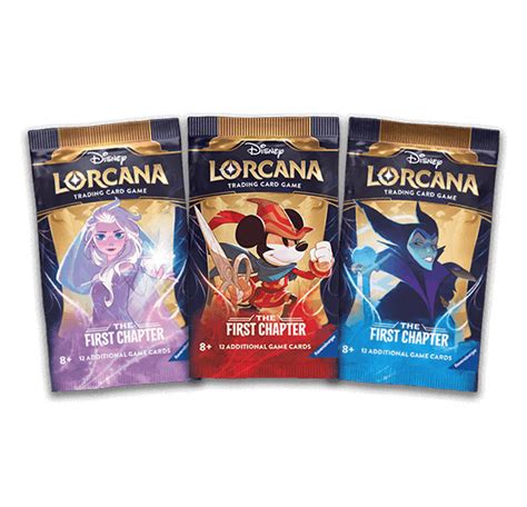 Disney Lorcana The First Chapter Booster Pack The Relentless Dragon