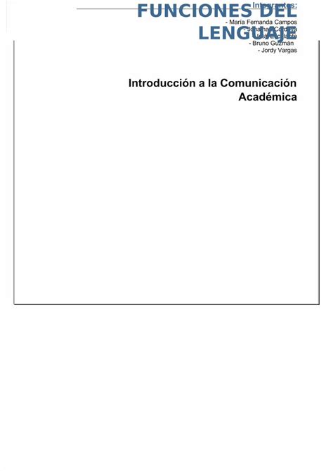 PDF Funciones Del Lenguaje Ica PDFSLIDE NET