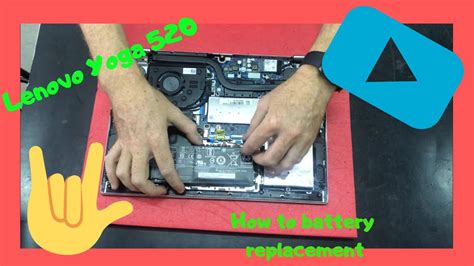 How To Battery Replacement Lenovo Yoga 520 Disassembly YouTube