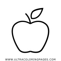 Dibujo De Manzana Para Colorear Ultra Coloring Pages The Best
