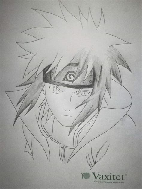 Minato Namikaze Drawing Art Drawing Skill