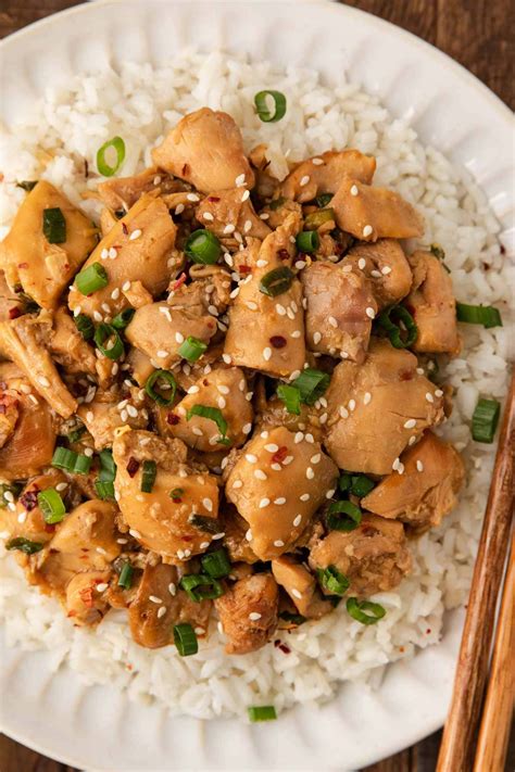 Slow Cooker General Tso S Chicken Recipe Dinner Then Dessert