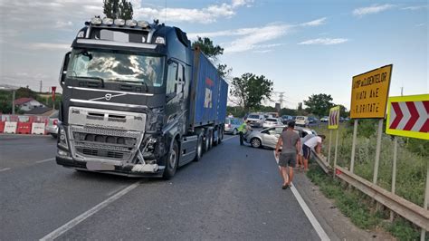 Accident rutier pe DN2B în zona comunei Șendreni Info Trafic jud Galați