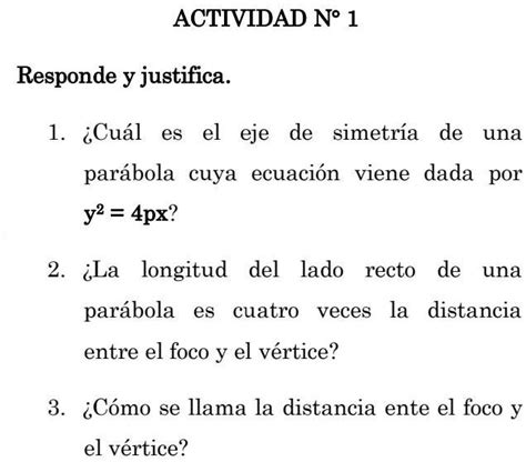 SOLVED Ayudaaaaa Con Esta Actividad ACTIVIDAD N 1 Responde Y