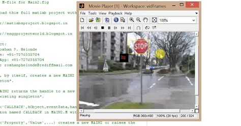 traffic sign recognition using image processing matlab project code ~ engineering projects