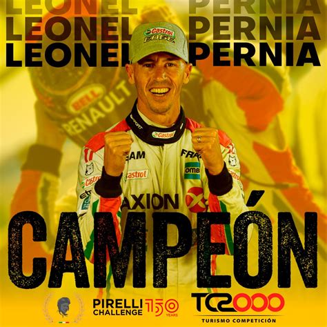 Leonel Pernia se quedó con el trofeo Pirelli Challenge 150 años