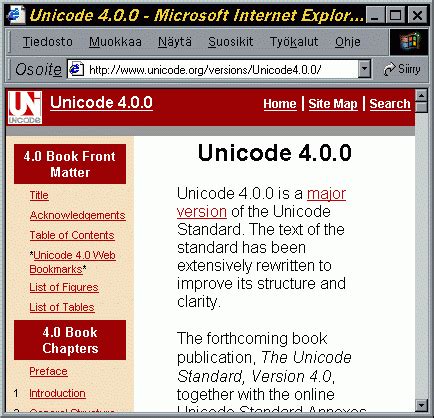 Guide To The Unicode Standard