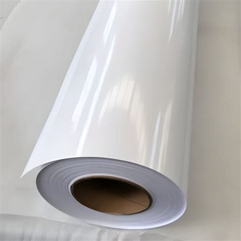 Self Adhesive White Vinyl Gloss Film Brite Coatings Pvt Ltd