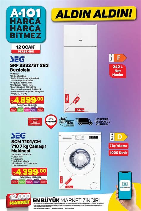 A101 12 Ocak 2023 Aktüel Ürünler Kataloğu