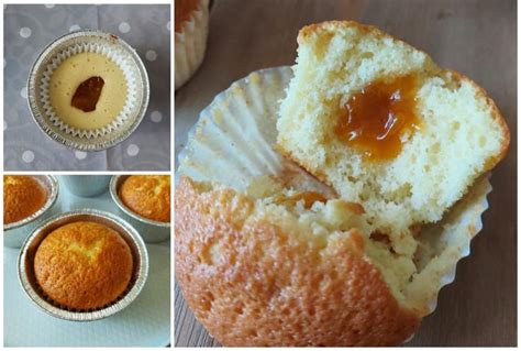 IMPASTO MUFFIN ARANCIA CUORE MARMELLATA dolce ripieno Cucinare è come