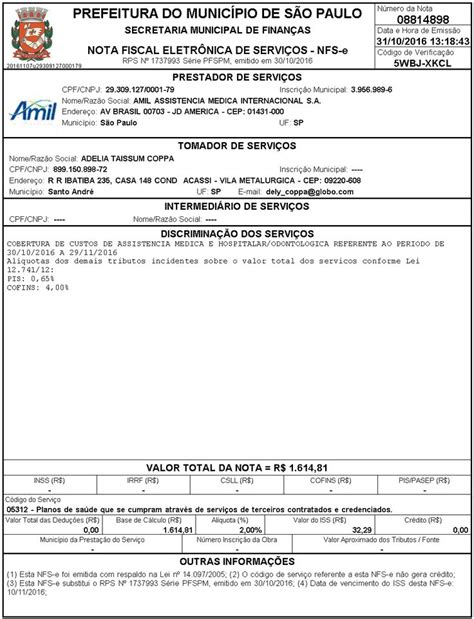 Nota Fiscal de Serviços Eletrônica NFS e Eletrônica Assessoria