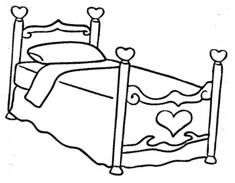 Desenhos De Cama Para Colorir Pintar E Imprimir ColorirOnline