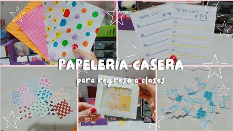 Papeler A Casera Para El Regreso A Clases Muy Bonita Ideas