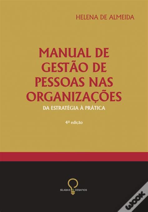 Manual de Gestão de Pessoas nas Organizações Livro WOOK