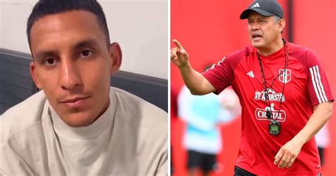 Alex Valera le dejó un mensaje a Juan Reynoso tras no ser convocado