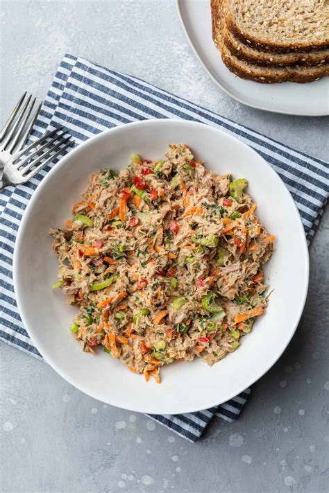 Healthy Tuna Salad Recipe No Mayo Tuna Salad Simply Whisked
