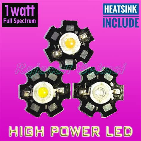Jual High Power Led HPL Full Spectrum 1W Grow Light Plant 1 Watt